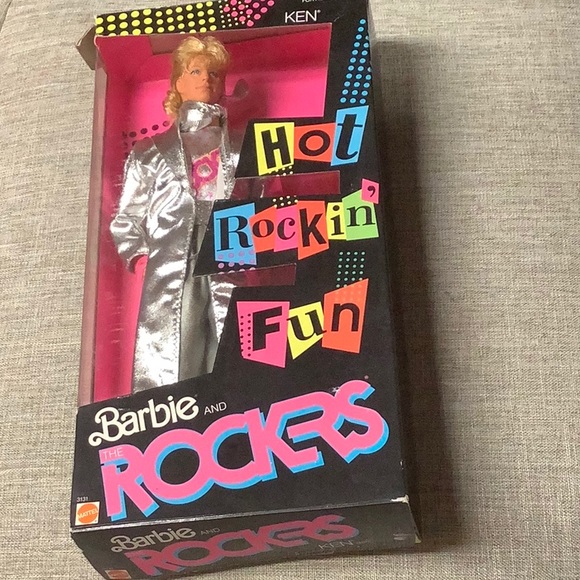 Barbie | Toys | Vintage Barbie And The Rockers Ken Doll | Poshmark